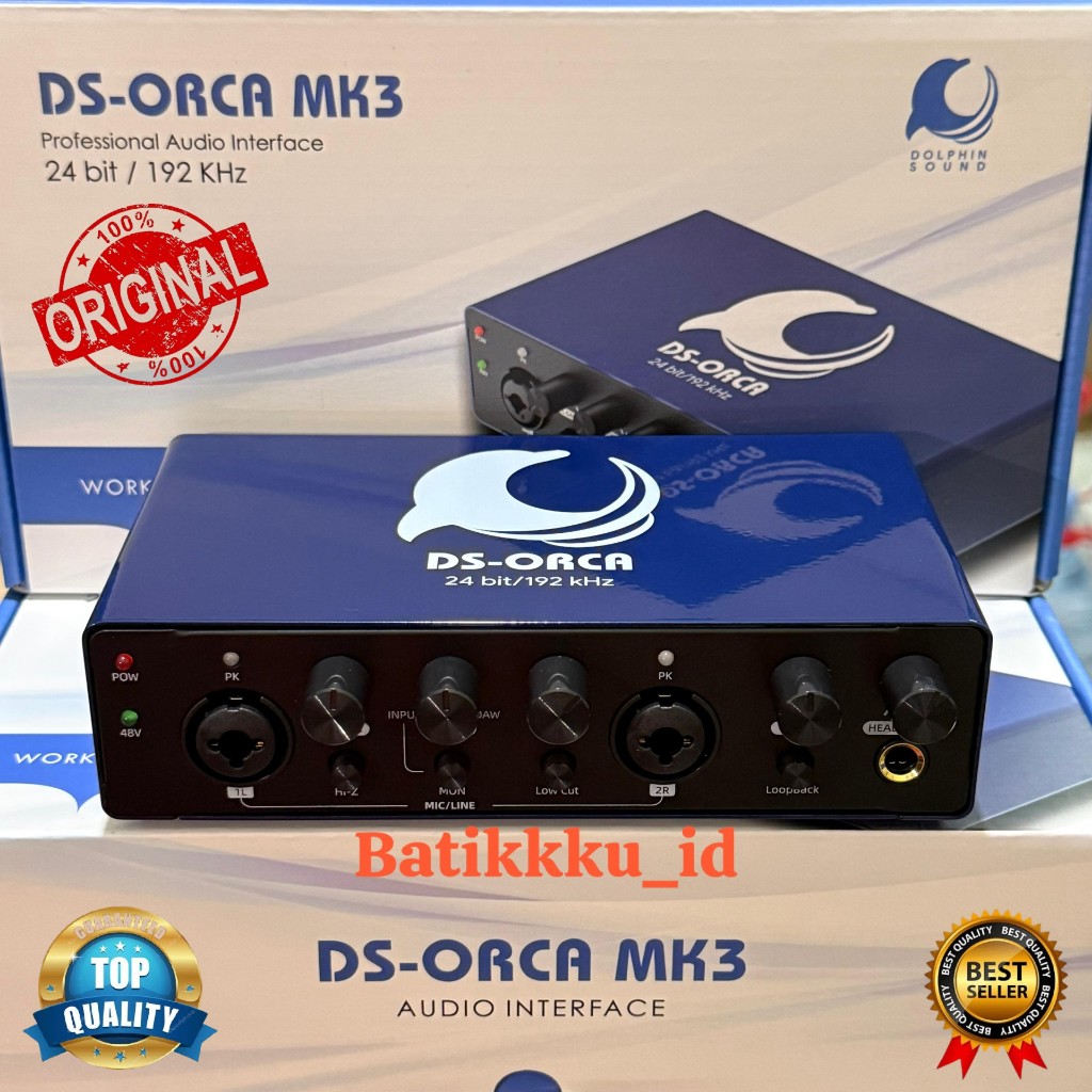 Jual DS ORCA MK3 MK 3 MK III ORIGINAL DOLPHIN SOUND AUDIO INTERFACE ...