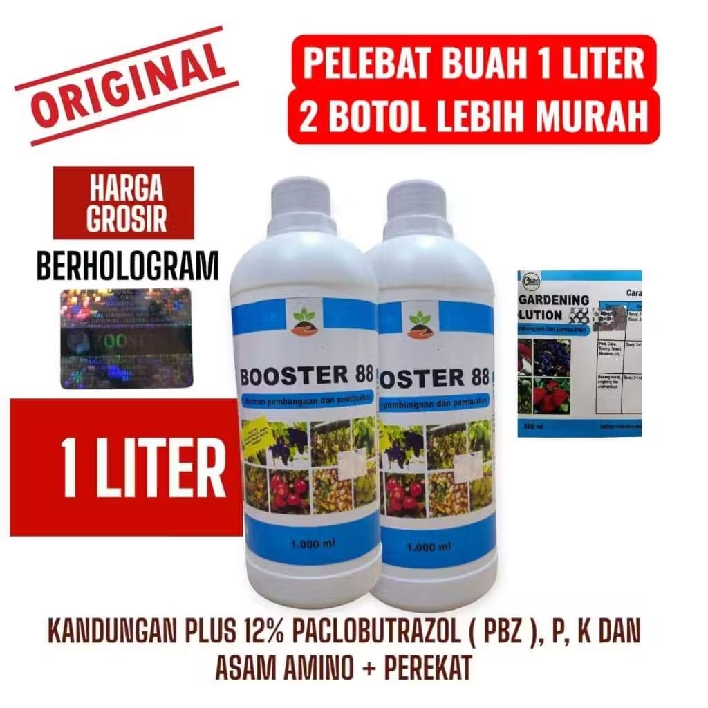 Jual ORIGINAL 76 PUPUK BOSTER 88 pelebat buah | Shopee Indonesia