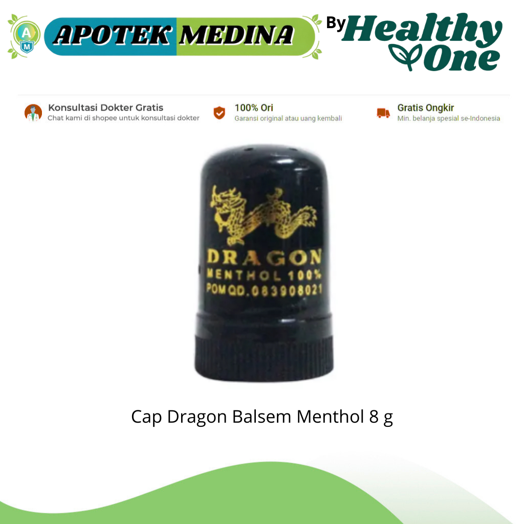 Jual DRAGON MENTHOL 100% 8GR | Shopee Indonesia