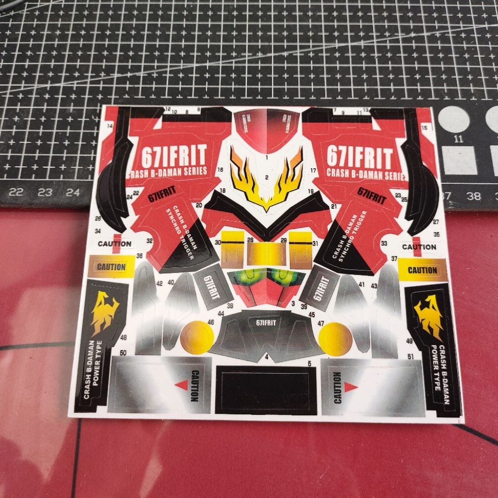 Jual cutting sticker for crash bdaman justice ifrit | Shopee Indonesia