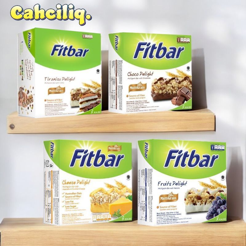 Jual Fitbar Multigrain 5 X 20gr Snack Sehat Bar - 1 Box isi 5 | Shopee ...