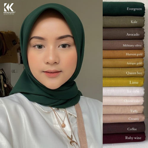 Jual Paris Premium Voal // Paris Premium // Segi Empat Paris Polos ...