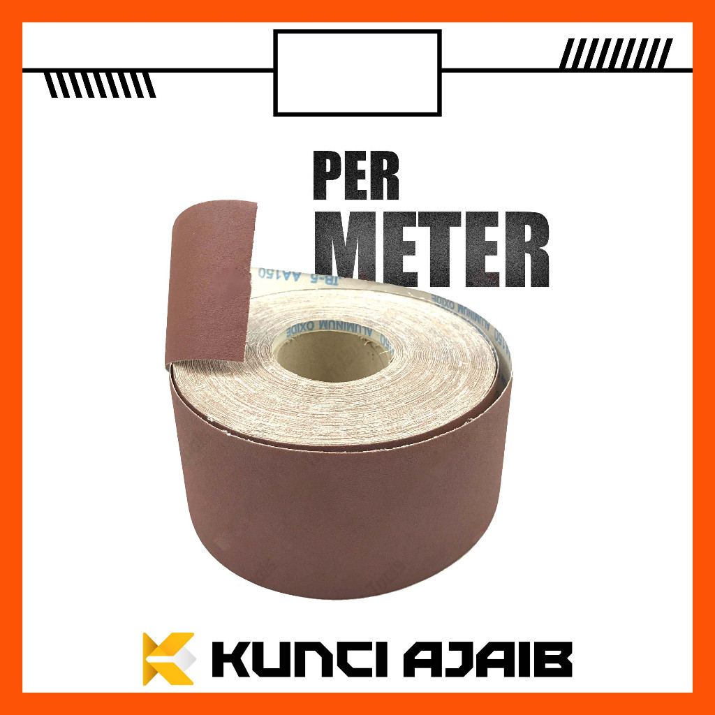 Jual Amplas Roll Grit 150 per Meter | Shopee Indonesia