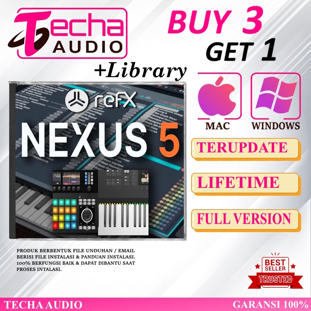 Jual Nexus 5 reFX (VST plugin) for MAC/WIN FuII Version | Shopee Indonesia