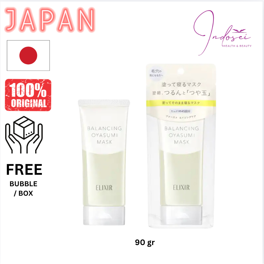 Jual Pre Order Elixir Balancing Oyasumi Mask | Original Elixir Jepang ...