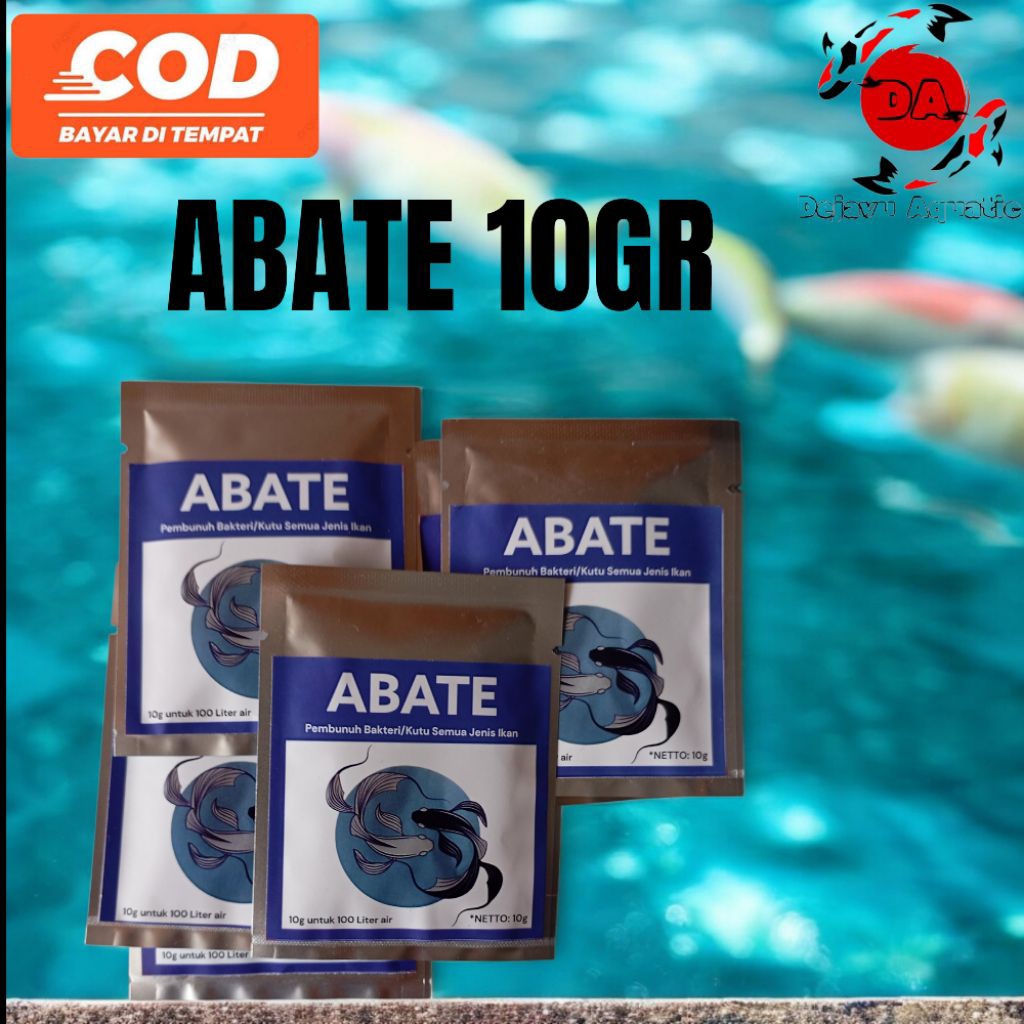 Jual Abate 10GR Obat Jentik Nyamuk / Kutu Ikan Kolam Koi | Shopee Indonesia
