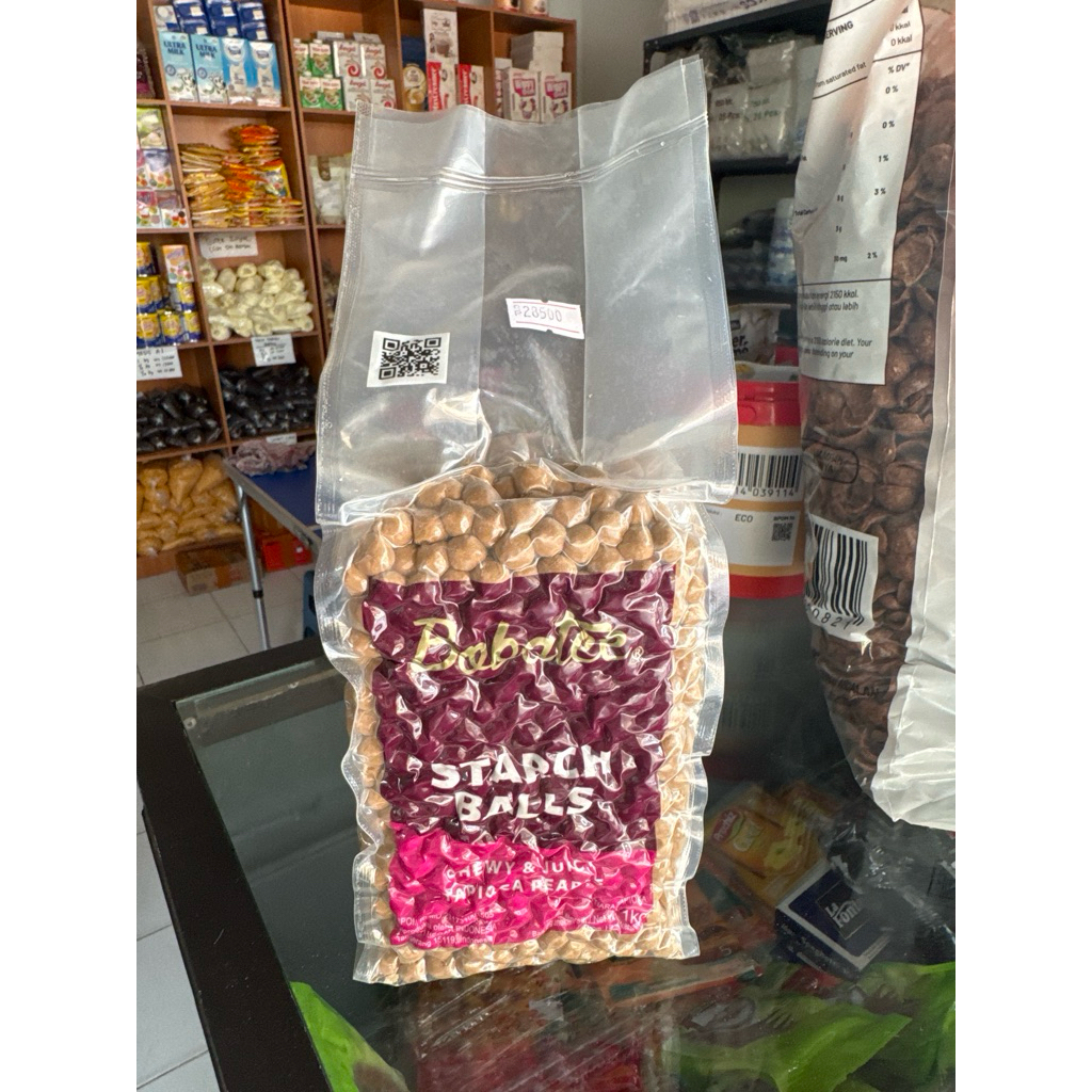 Jual Bobatee Boba Pearl Tapioka Bubble 1kg - Boba Topping Pekat Premium ...