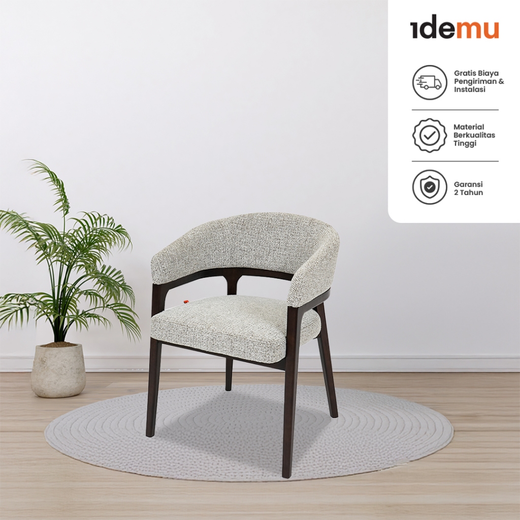 Jual IDEMU by VIVERE - Lyra Dining Chair Kursi Makan | Shopee Indonesia