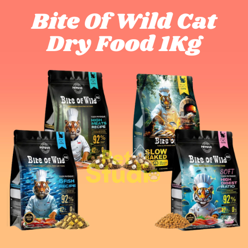 Jual Bite Of Wild Dry Food Makanan Kucing kering 1Kg Raw Boost Formula ...
