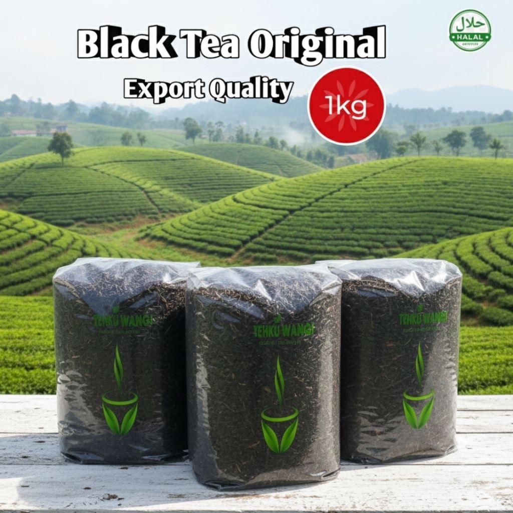 Jual Black Tea Original Kiloan | Teh Hitam Asli | Sepet Legit | Shopee ...