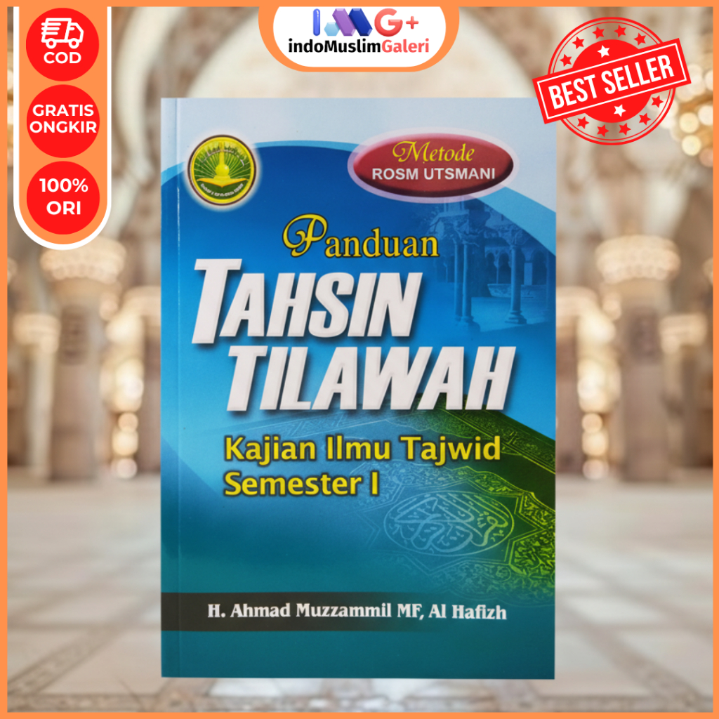Jual PANDUAN TAHSIN TILAWAH TAHAP 1 METODE ROSM UTSMANI LENGKAP ...