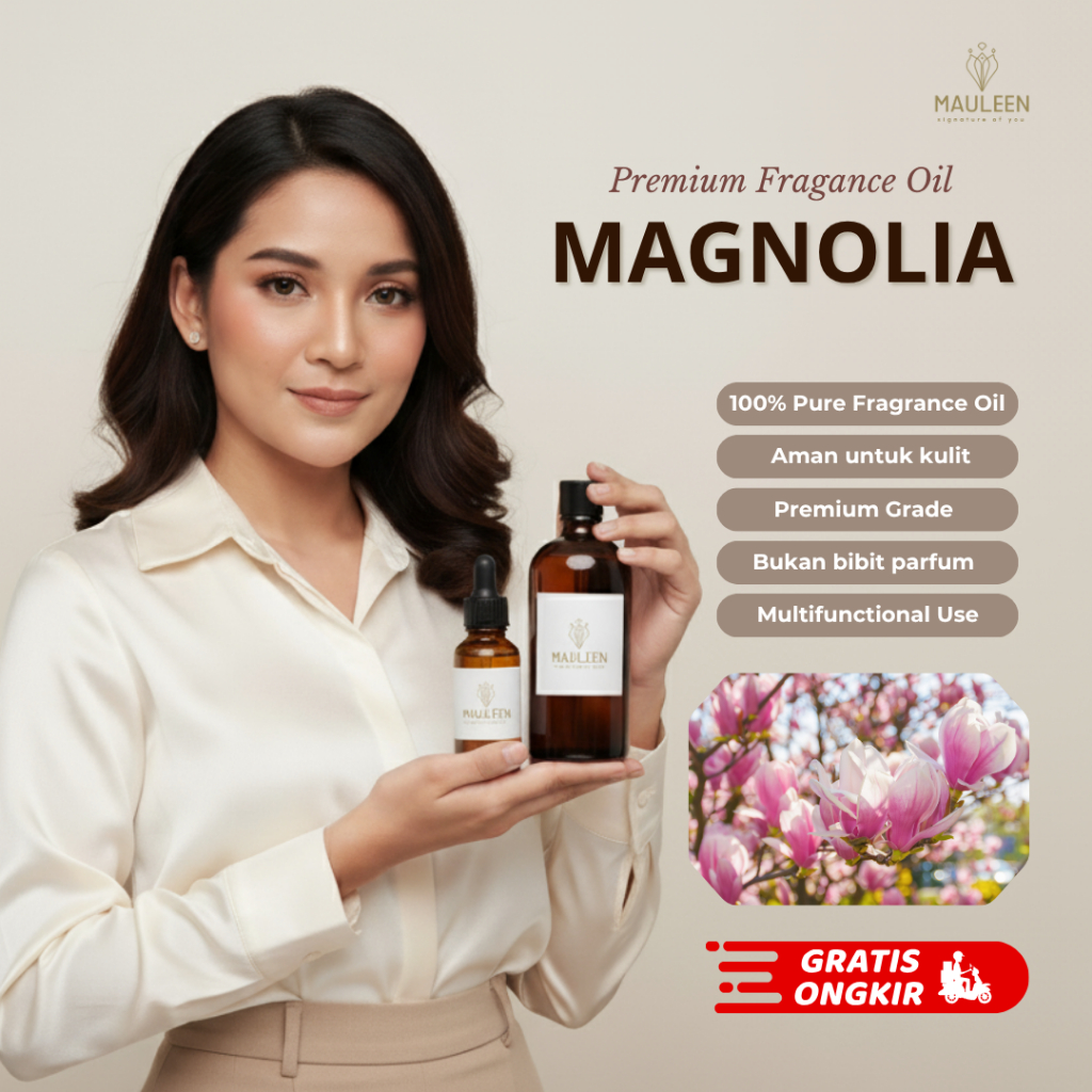 Jual MAGNOLIA - Fragrance Oil Premium 100% Pure - by MAULEEN STUDIO ...