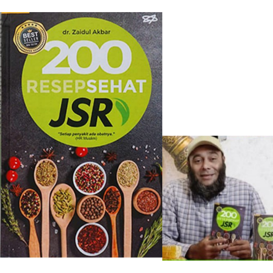 Jual Buku 200 Resep Sehat JSR - dr. Zaidul Akbar (FULL COLLOR dan HARD ...