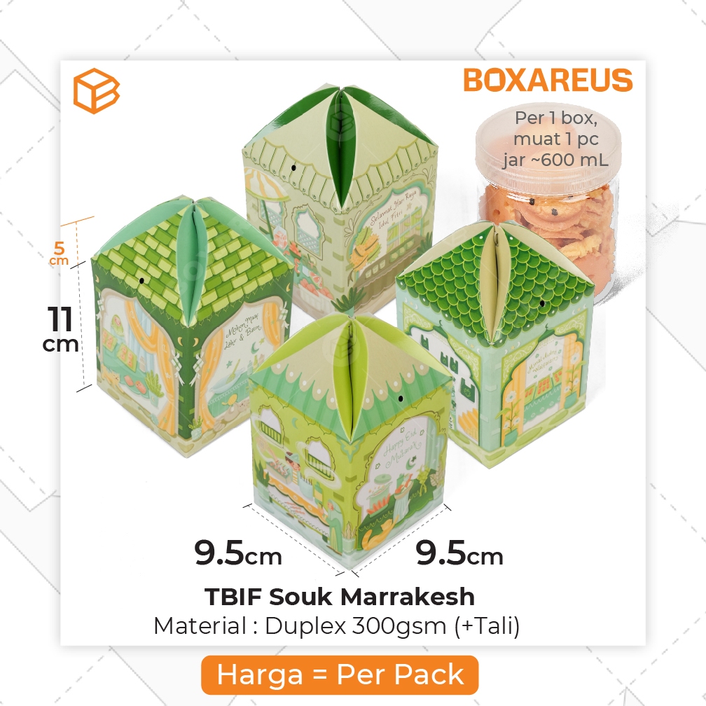Jual Box Mini Hampers Lebaran Gift Packaging Dus Toples Idul Fitri ...