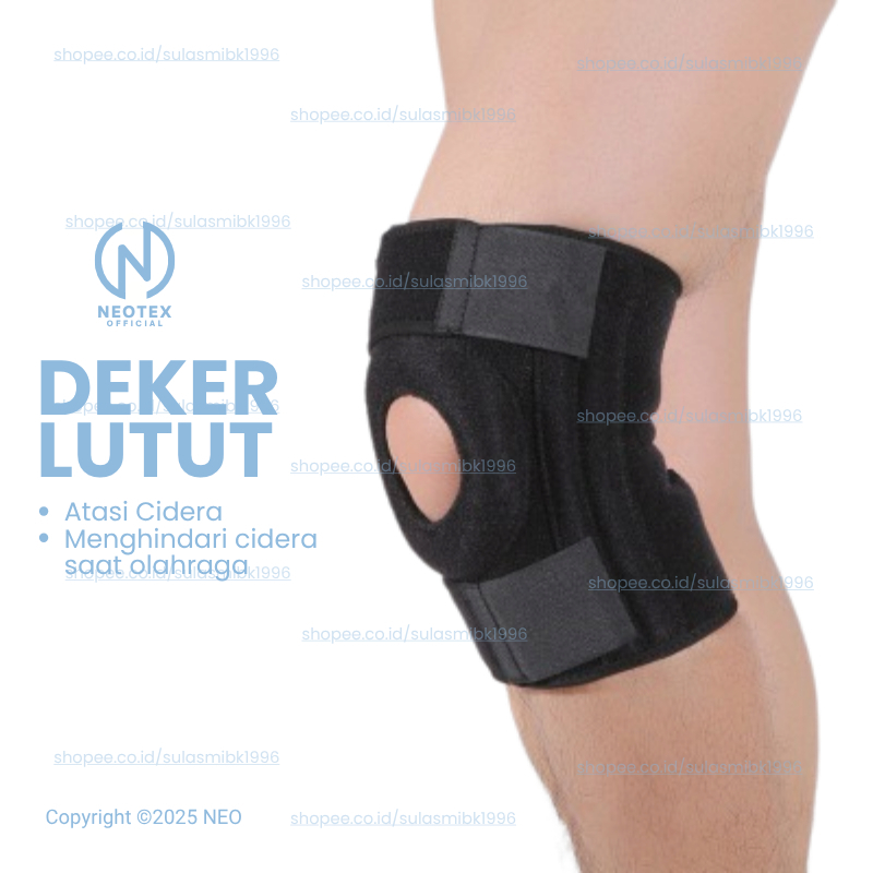 Jual Deker Pelindung Penyangga Lutut Alat Terapi Cidera KNEE BRACE ...