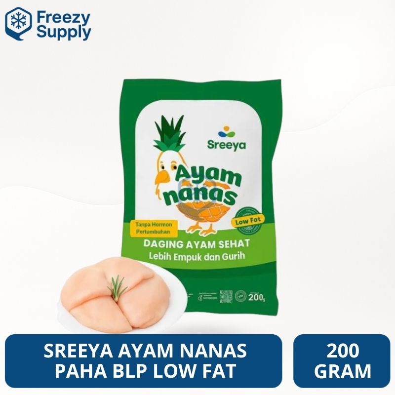 Jual Sreeya Ayam Nanas Paha BLP 200 Gram Low Fat Frozen - Freezy ...