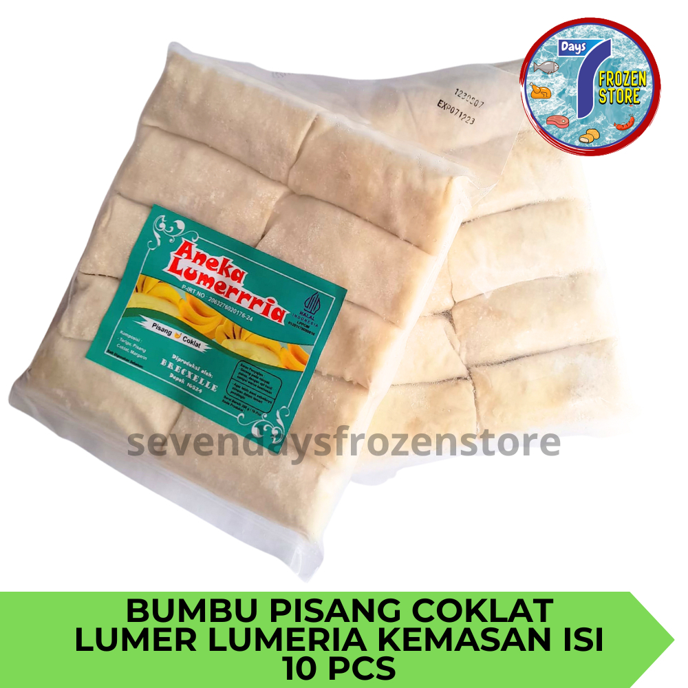 Jual Pisang Goreng Wijen Molen Coklat CokMil Lumer Beku Frozen | Shopee ...