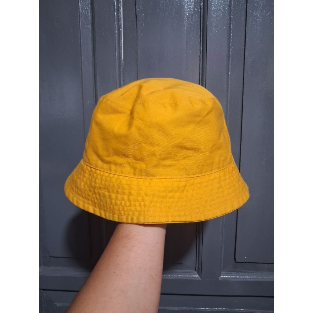 Jual Topi gunung kuning polos (preloved) | Shopee Indonesia