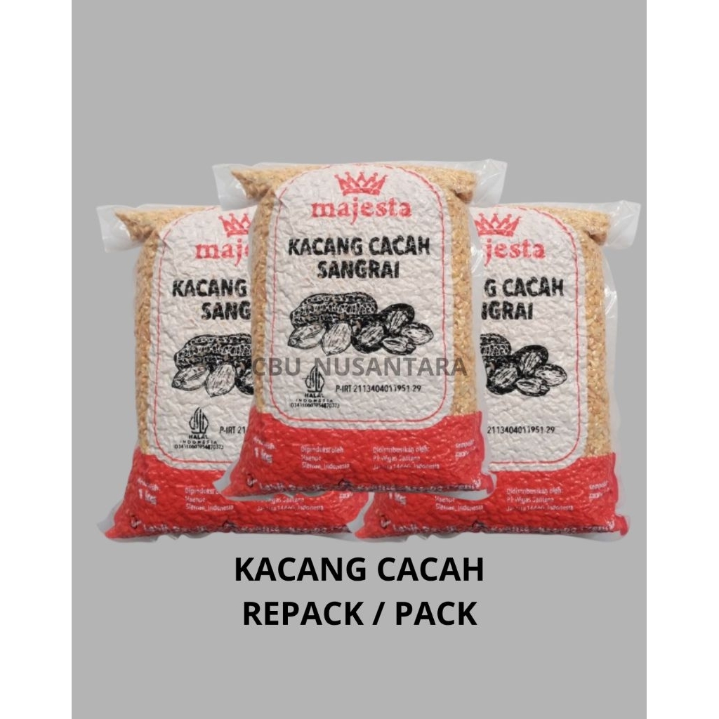 Jual Kacang Potong / Kacang Cacah / Kacang bubuk Repack/Pack | Shopee ...