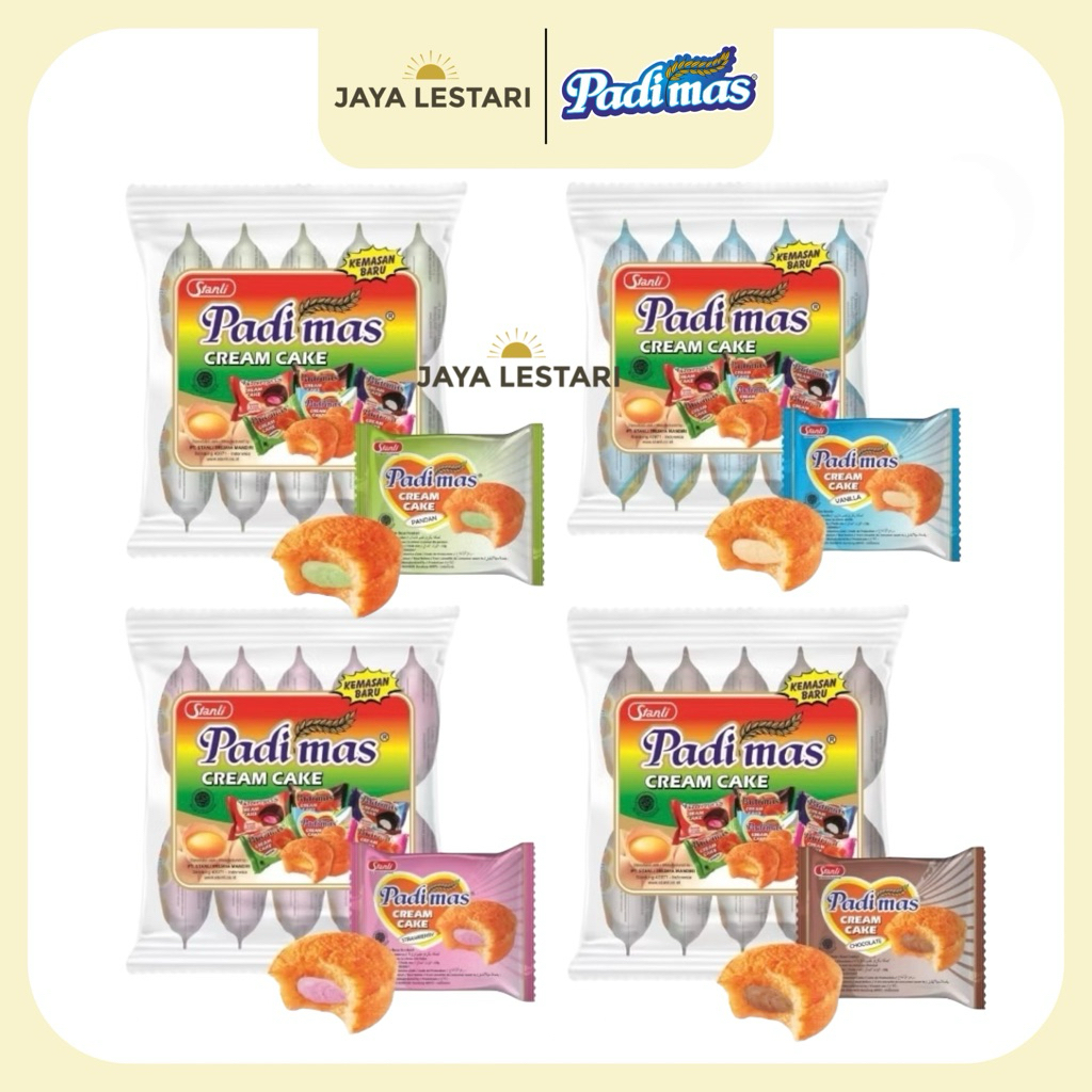 Jual (Pack) Padimas Cream Cake Pack (Isi 10 Pcs/Pack) (10x8g) (4 Varian ...