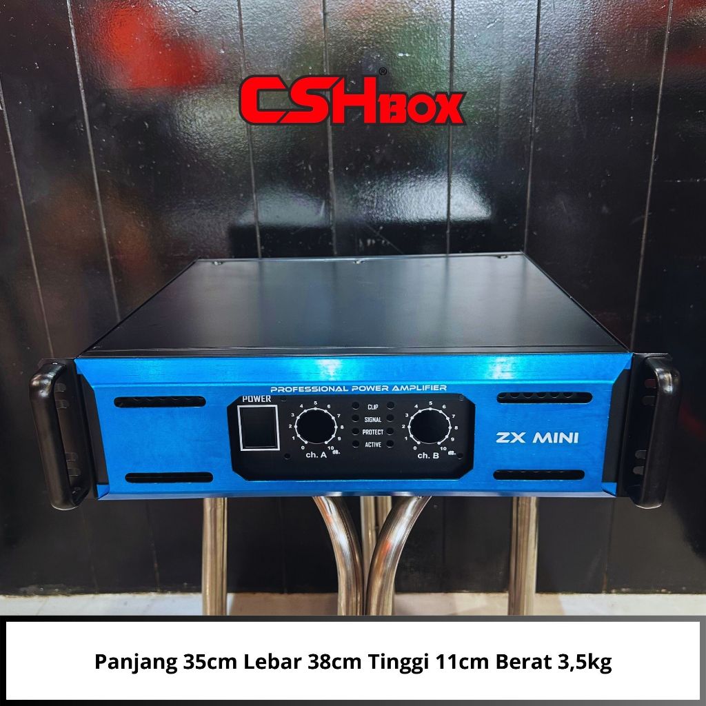 Jual Box Power Amplifier CSH Ukuran 2u 2hannel Seri Mini Spider, ZX, NX ...