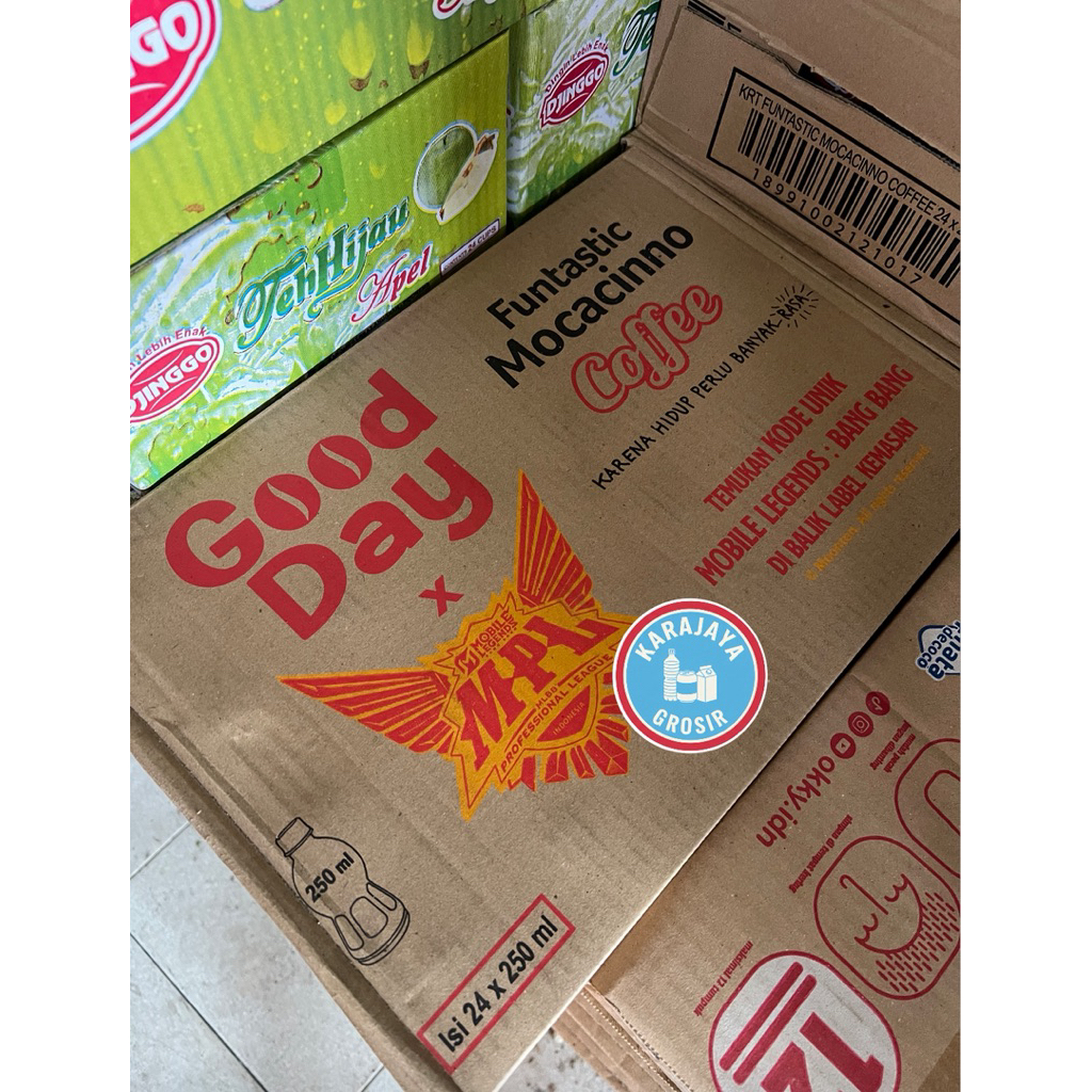 Jual GOODDAY KOPI MOCACCINO BOTOL 250ML x 24BTL | Shopee Indonesia