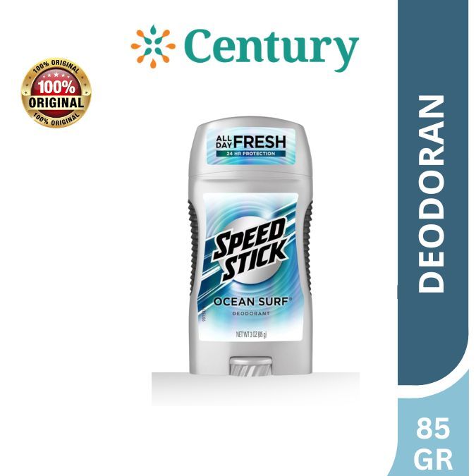 Jual MEN SPEED STICK OCEAN SURF DEO 85GR/DEODORANT MEN FRESH ...