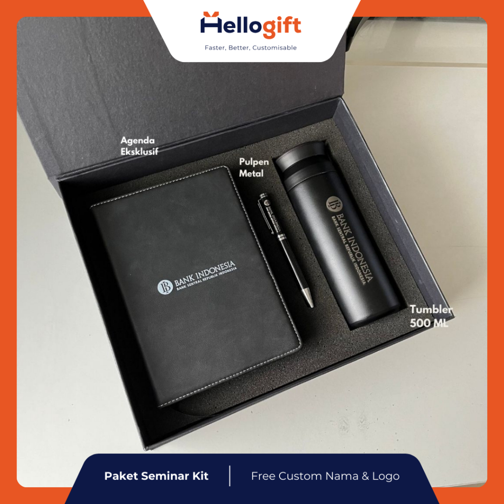 Jual [Gift Set Kantor atau Seminar] Souvenir Seminar Kantor Hampers ...