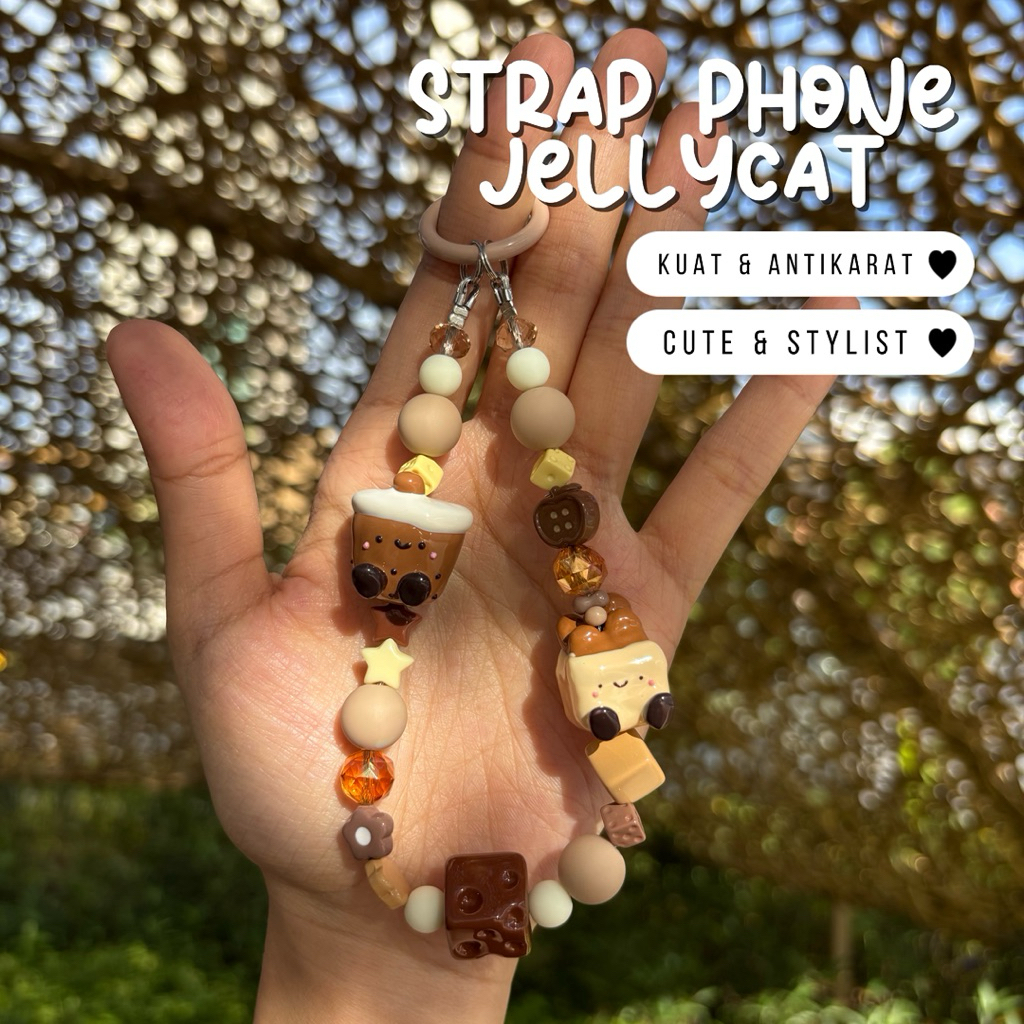 Jual JELLYCAT [3D CHARACTER] STRAP HP KUALITAS PREMIUM | STRAP PHONE ...