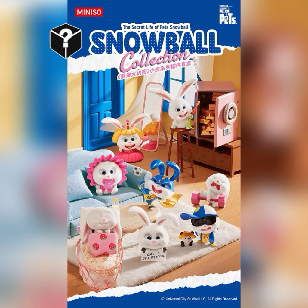 Jual MINISO | The Secret Life of Pets Snowball Snowball Collection ...