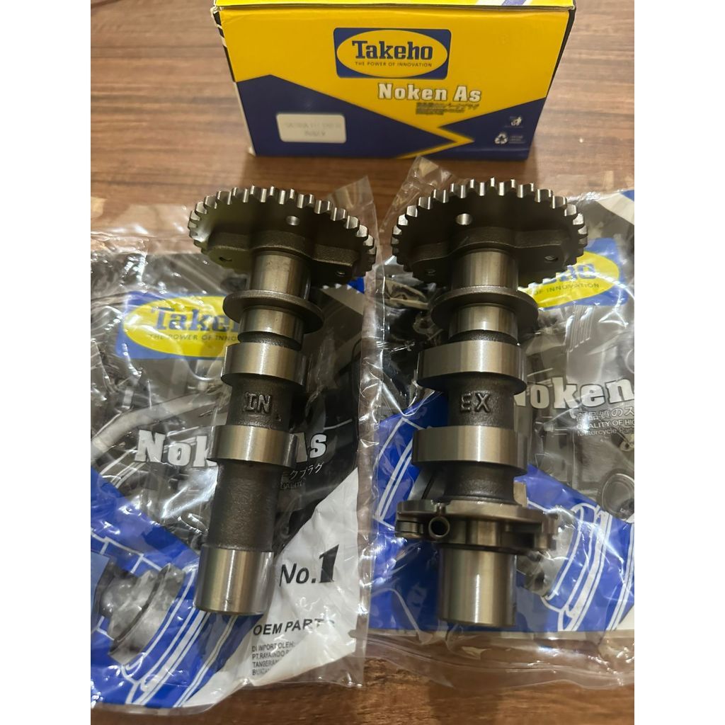 Jual ( TAKEHO ) Noken As Satria Fu Fi 150 ( IN & EX ) Camshaft Motor ...