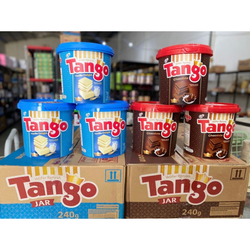 Jual Tango Jar Kemasan Toples Timba 240gr Rasa Cokelat&Vanilla ...