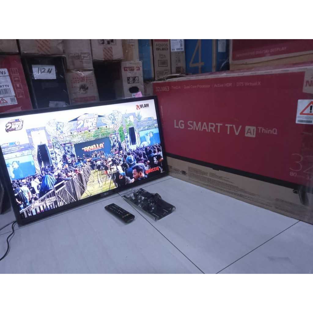 Jual TV LED LG 32In HD Digital TV Kondisi bekas pemakaia masih segel ...