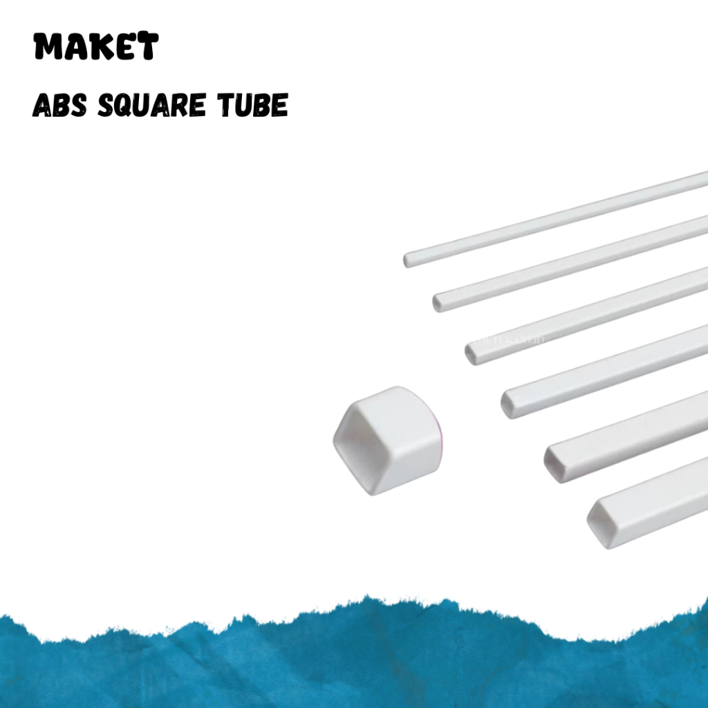 Jual ABS SQUARE TUBE BAHAN MAKET DIORAMA | Shopee Indonesia
