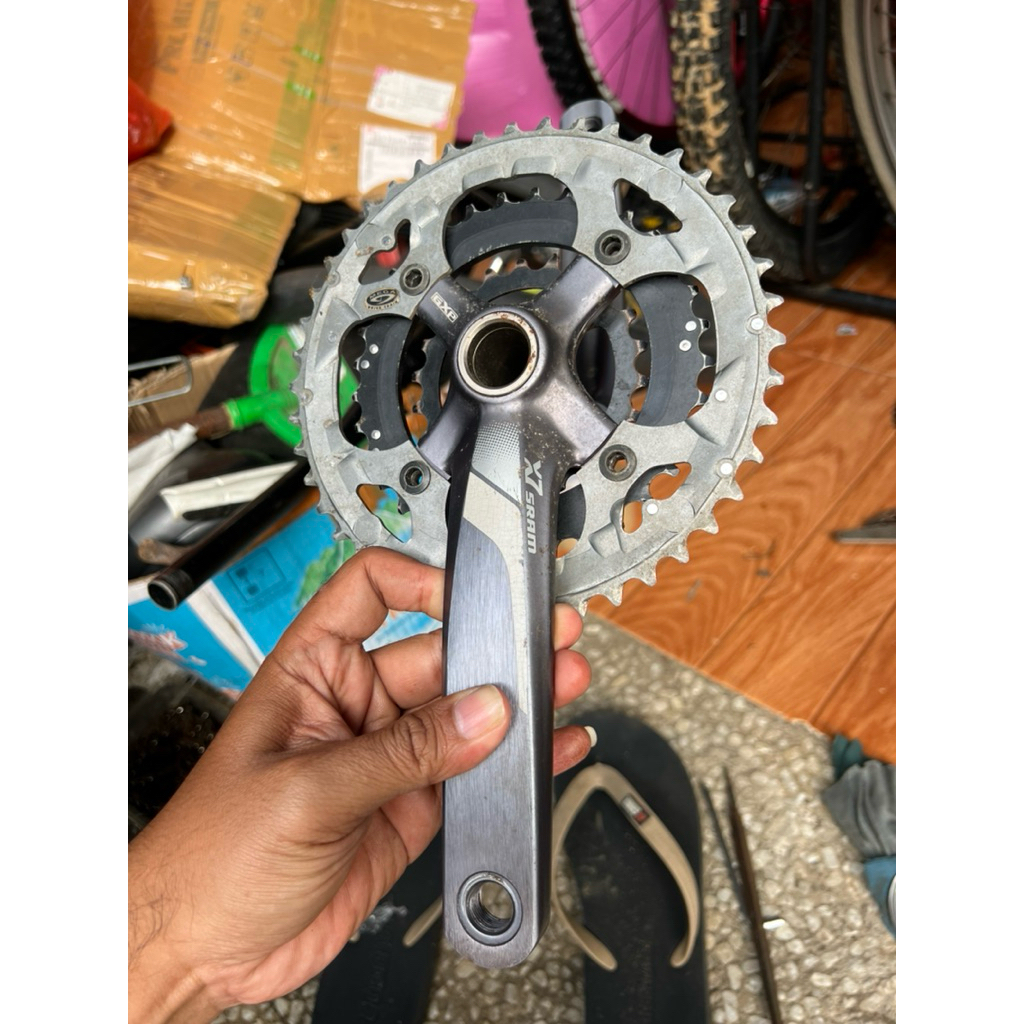 Jual crank sram x7 triple + bb | Shopee Indonesia