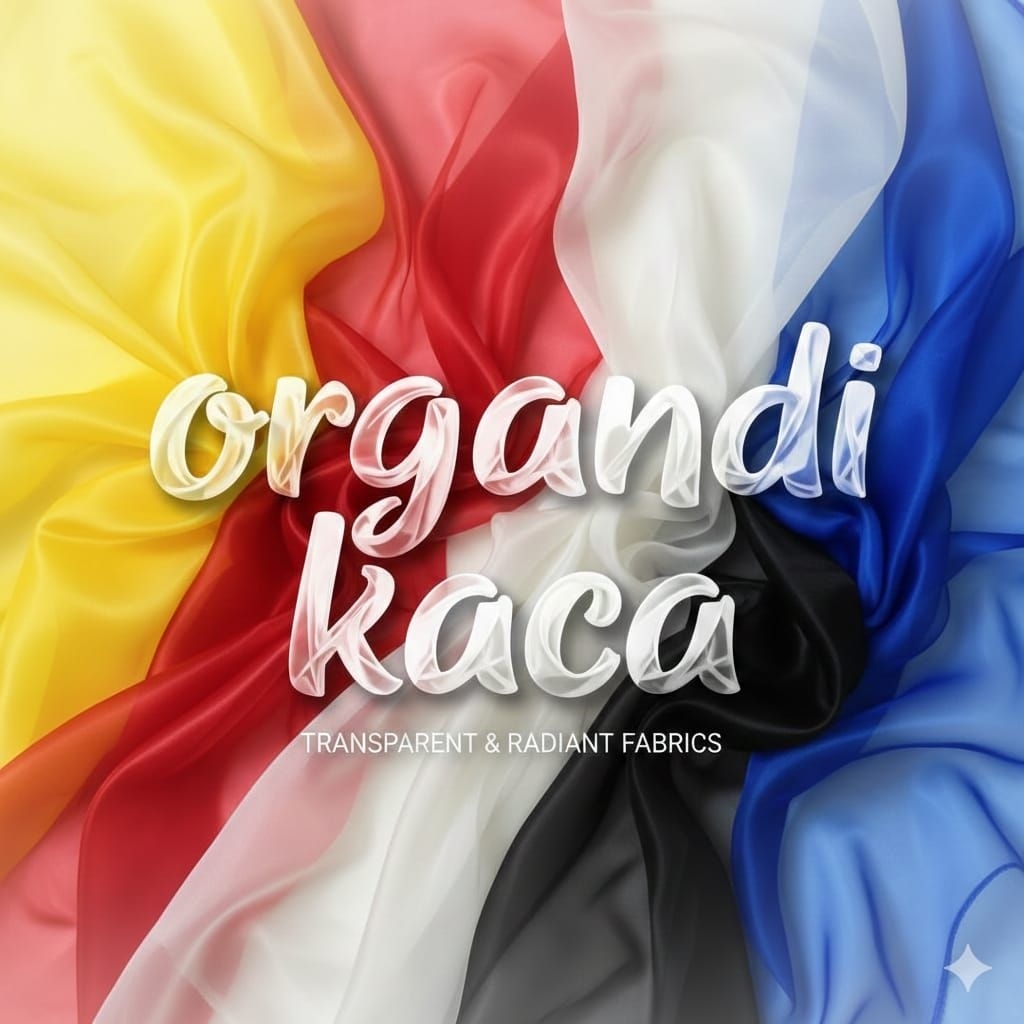 Jual Kain Organdi / Organdy Kaca (Kain Kaca) | Shopee Indonesia