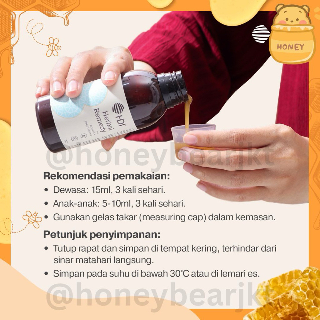 Jual OBAT BATUK HERBAL REMEDY HDI 100% ORIGINAL EXP 2027 | Shopee Indonesia