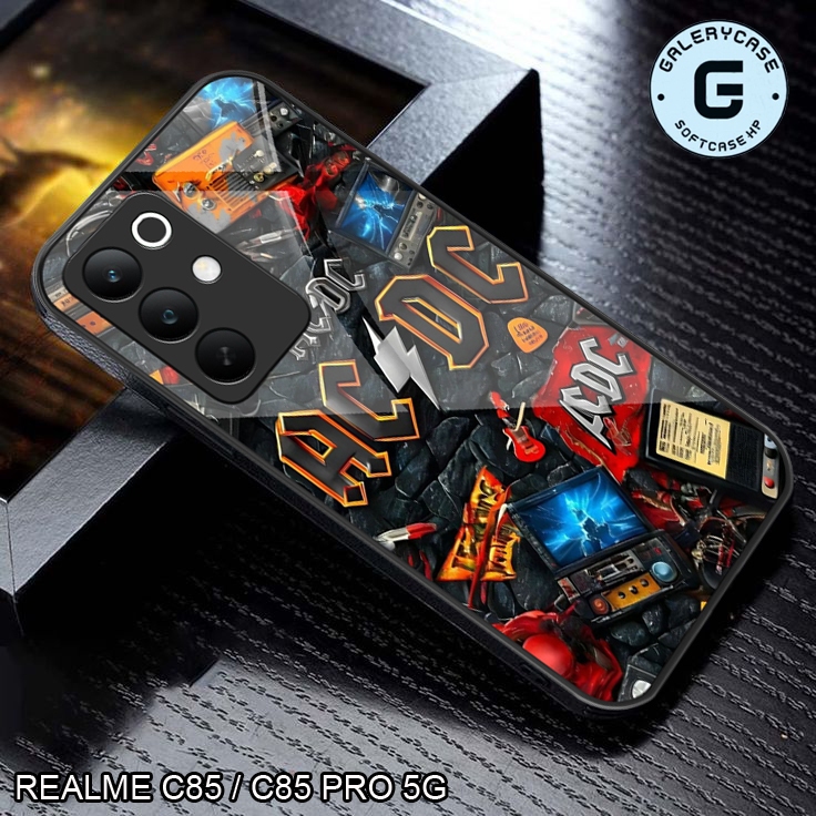 Jual Casing hp Realme C85 5G / C85 Pro 5G 52025 - Softcase Glass Kaca ...