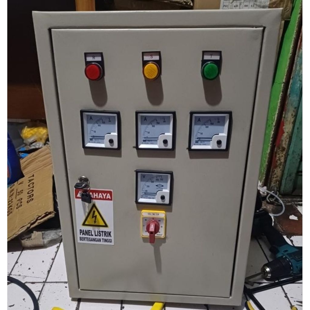 Jual Panel Listrik 3 phase 50 A box 40 x 60 indoor | Shopee Indonesia