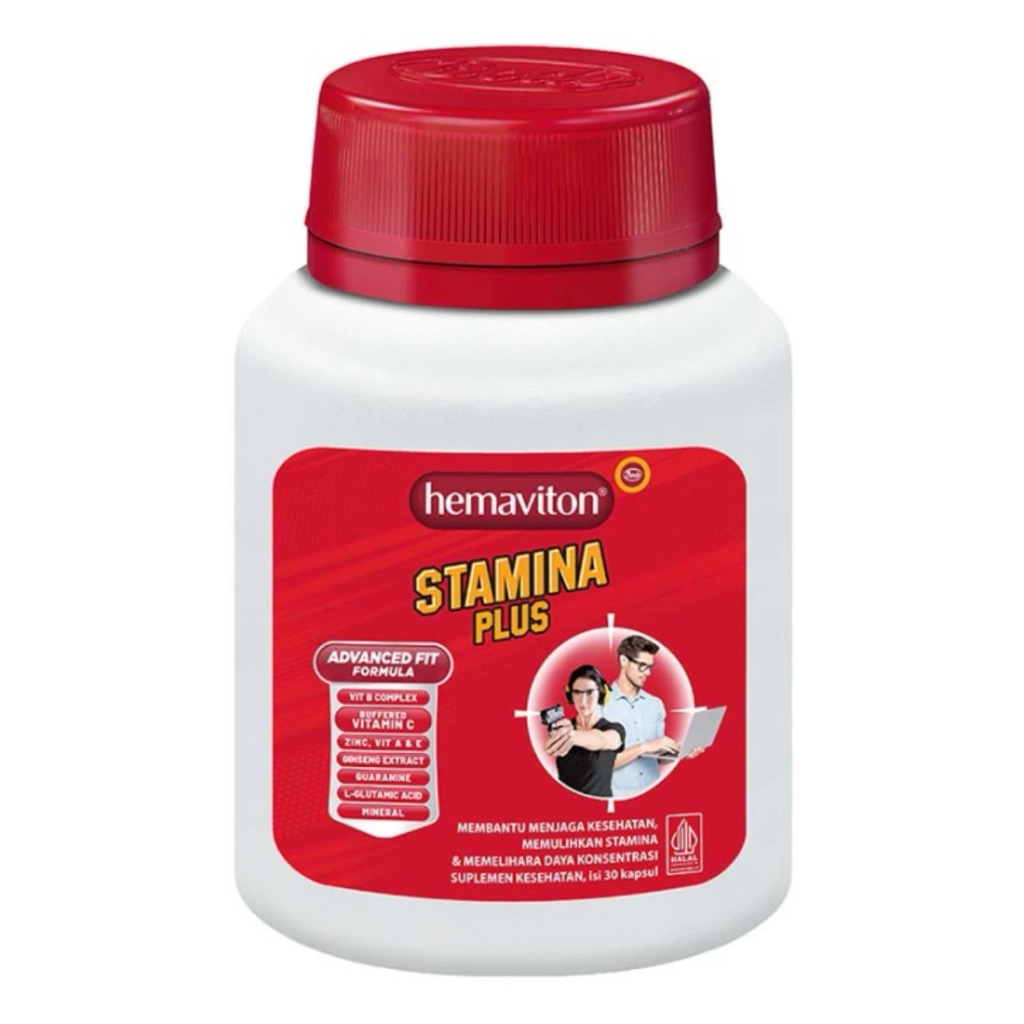 Jual Hemaviton Stamina Plus Multivitamin kapsul 30s (botol) | Shopee ...
