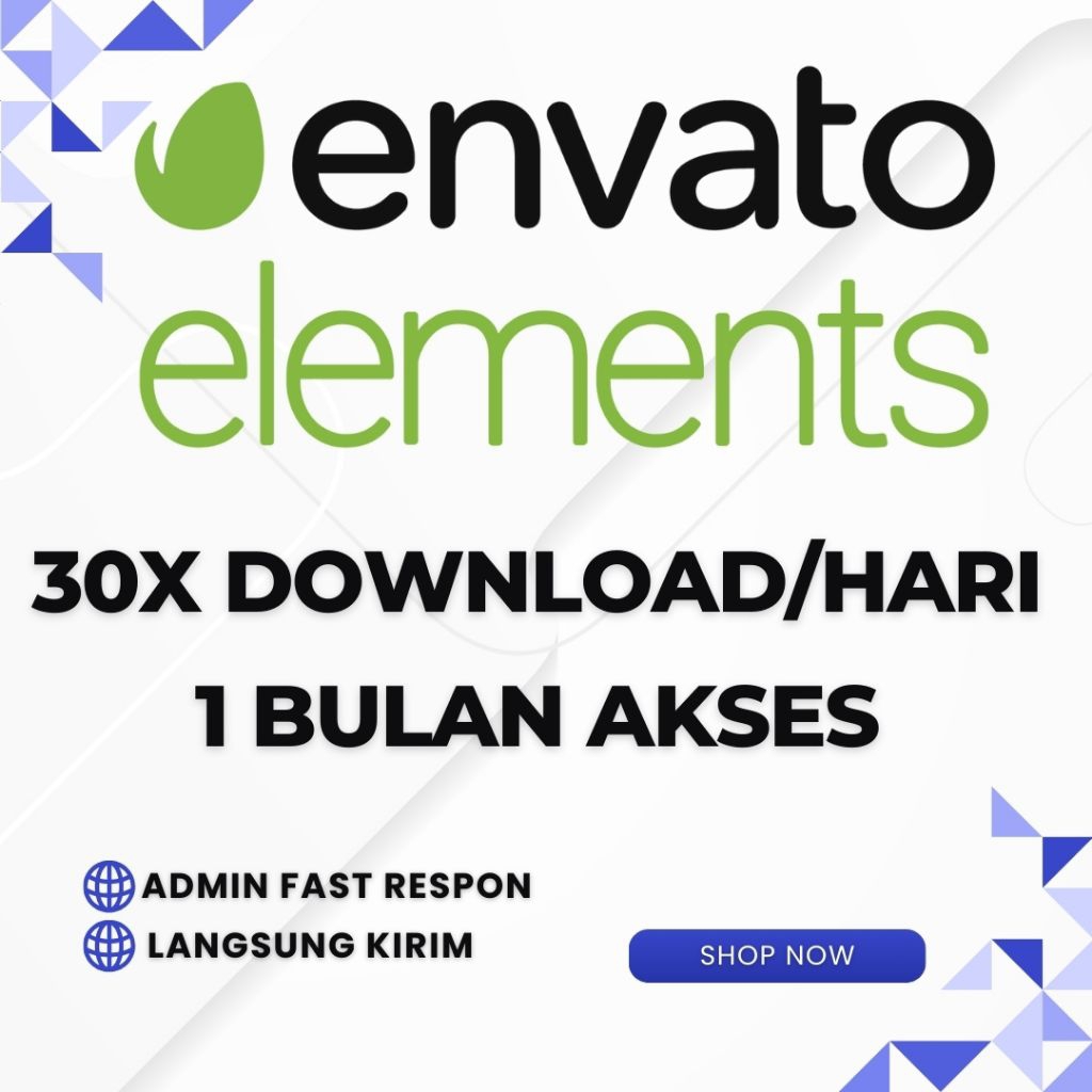 Jual Envato Elements 1 Bulan 30x Download / Hari Full Garansi | Shopee ...