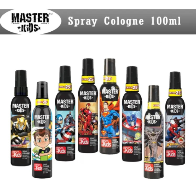 Jual Master Kids Spray Cologne 100ml Parfum Master Kids Spray Cologne ...