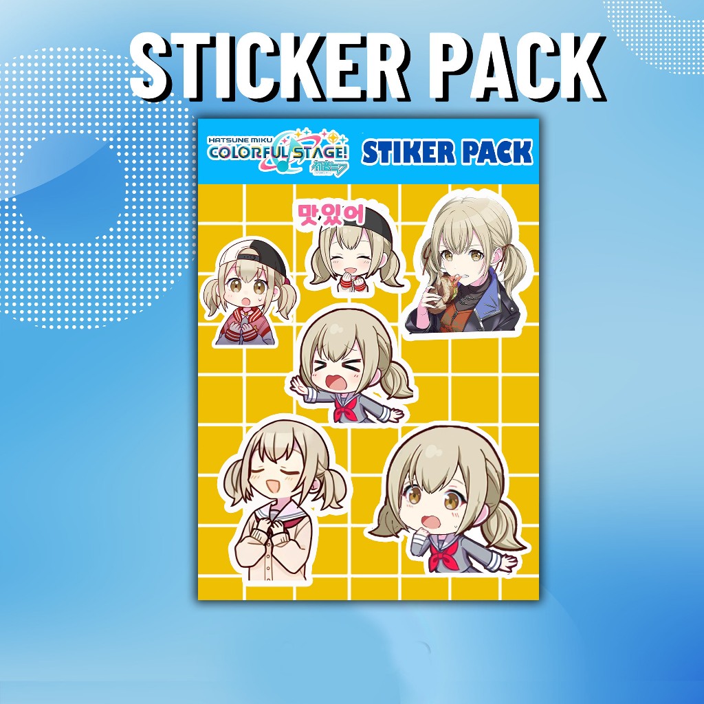 Jual Sticker Pack AKITO SHINONOME,AOYAGI TOYA,KOHANE AZUSAWA,SHIRAISHI ...