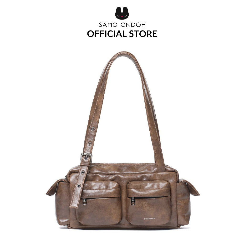 Jual Samo Ondoh Pocket Utility Bag M Baked Tan | Shopee Indonesia