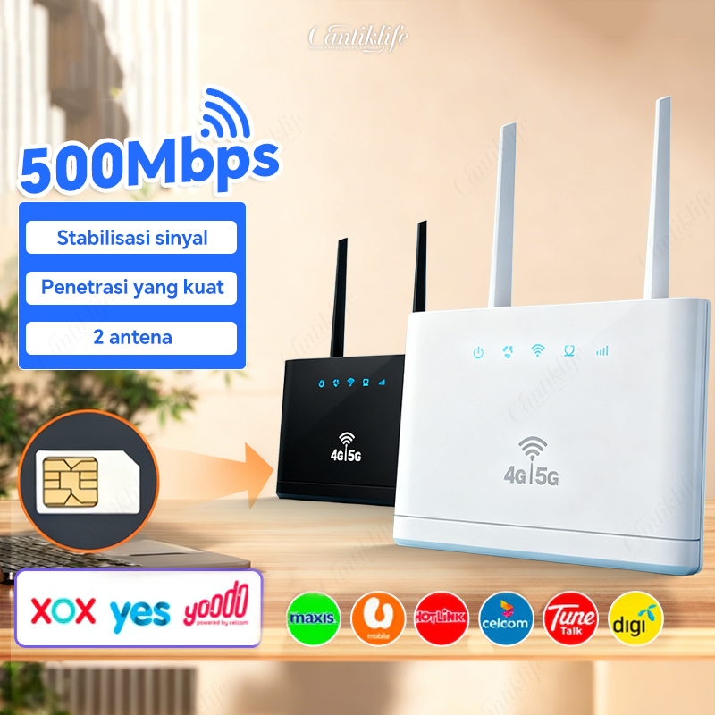 Jual Router Nirkabel 4G/5G CPE dengan Kartu SIM LTE Router WiFi Mobile ...