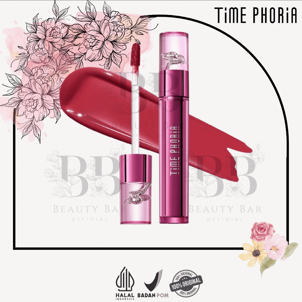 Jual NEW LAUNCH | TIME PHORIA -Altera Blurring Lip Tint Blurs Lip Lines ...