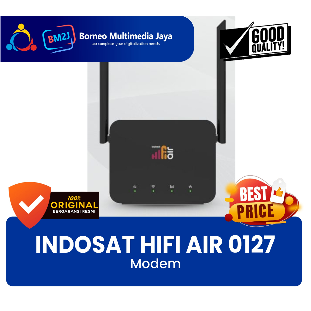 Jual Indosat Hifi Air HKM 0127 Modem Wifi Free Kuota 215GB 1 TAHUN ...