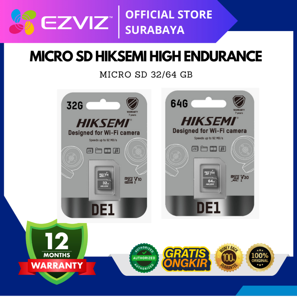 Jual Hiksemi Micro SD Card High Endurance 32/64 GB | Shopee Indonesia