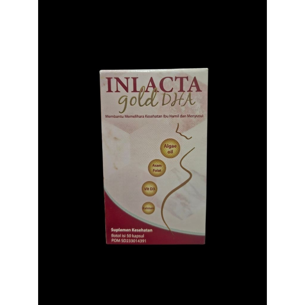 Jual INLACTA GOLD DHA botol isi 50 kapsul | Shopee Indonesia
