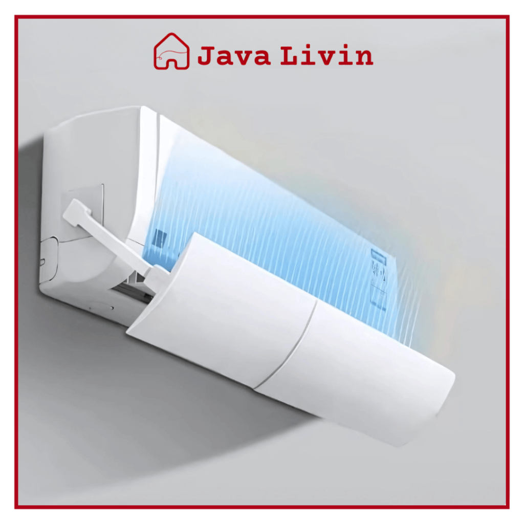 Jual JAVALIVIN Talang AC Reflektor AC Penutup Angin AC penahan hembusan ...